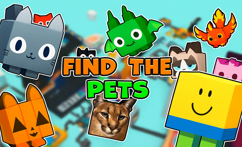 Find the Pets: Challenging 3D Collectathon Adventure Game!