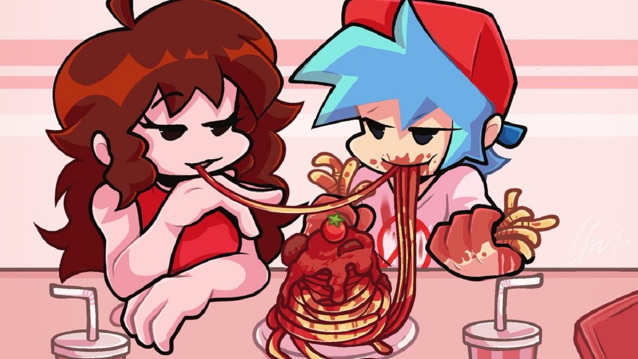 FNF Spaghetti: Chaotic Hardcore Rhythm Mod Game Online!