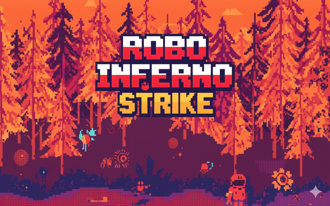 Robo Inferno Strike: Fast Paced Run And Gun Arcade Shooter